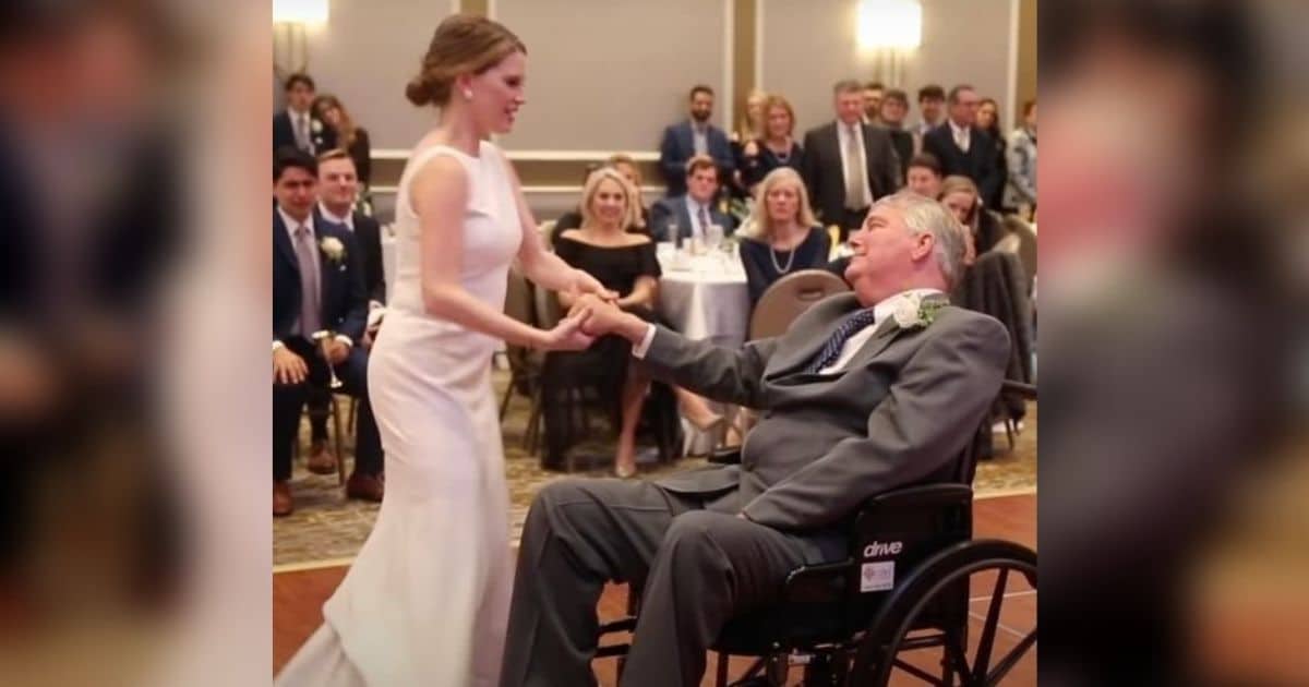 Otec měl rakovinou mozku, přesto si na svatbě zatančil - ProSvět.cz